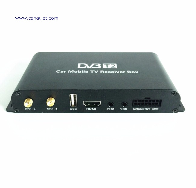 dvb-t2 4 antennas digital tv tuner receiver box dvbt2 four antennas
