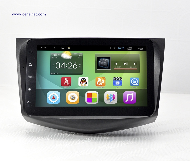 android car radio audio dvd gps navigation central multimedia toyota ...