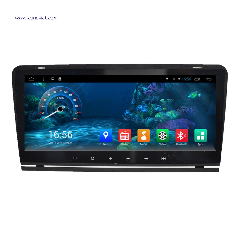 android car radio dvd gps navigation navigator central multimedia audi ...