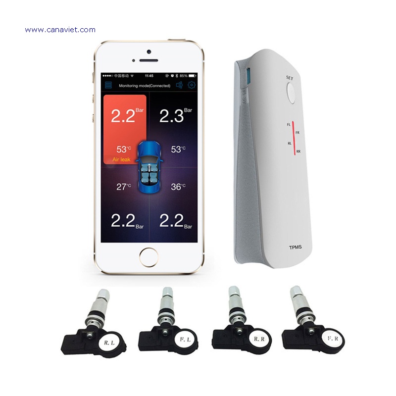 ios iphone tpms tire pressure monitoring system android smart phone ...