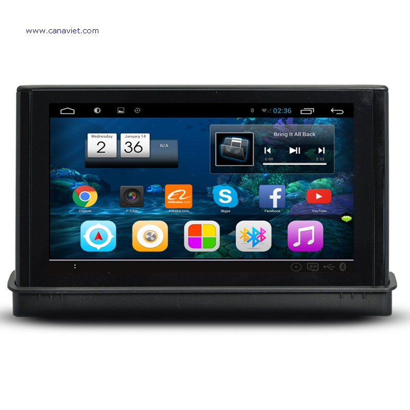 android autoradio headunit head unit stereo car multimedia gps audi a3 ...