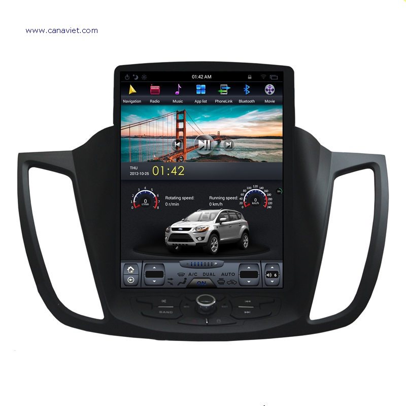 tesla vertical screen android sat nav autoradio car multimedia stereo ...