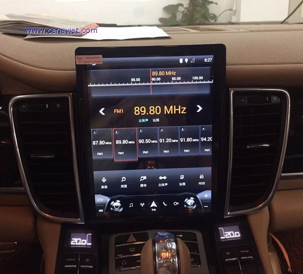 vertical screen tesla style android multimedia car stereo radio audio ...