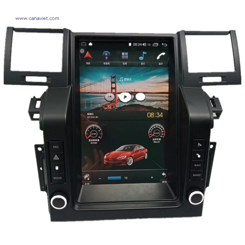 vertical screen tesla android car stereo radio audio dvd gps navigation ...