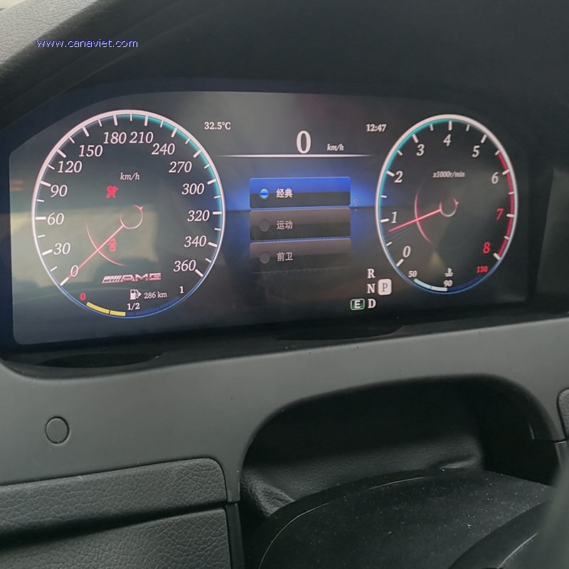 lcd instrument cluster digital dash panel dashboard speedometer ...