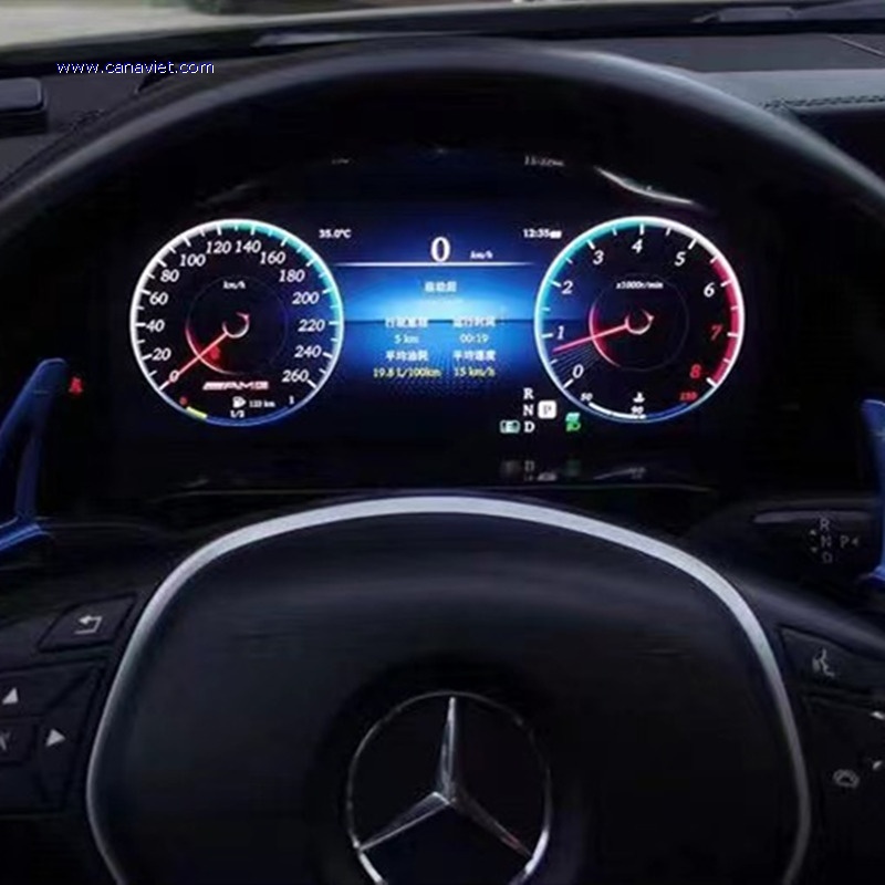 lcd instrument cluster digital dash panel dashboard speedometer ...