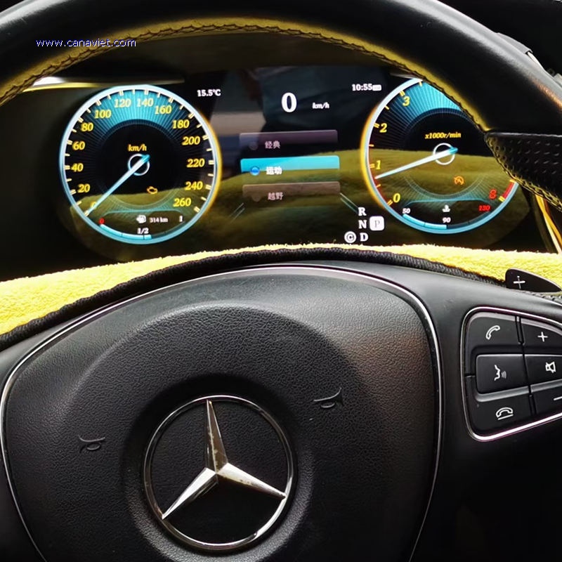 lcd instrument cluster digital dash panel dashboard speedometer ...