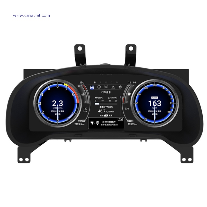 lcd instrument cluster digital dash panel dashboard speedometer ...