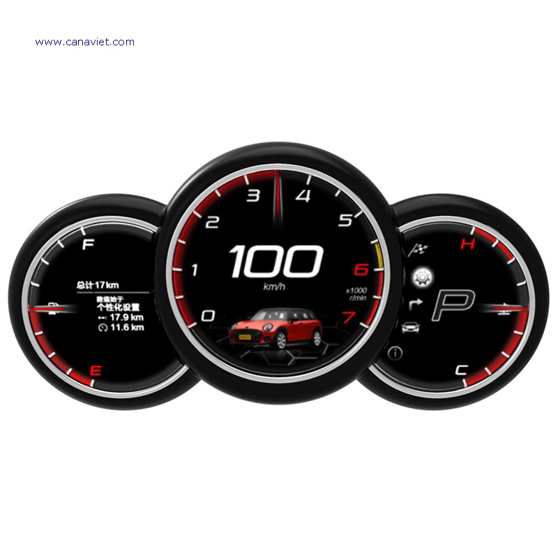 Lcd Instrument Cluster Digital Dash Panel Dashboard Speedometer 6009
