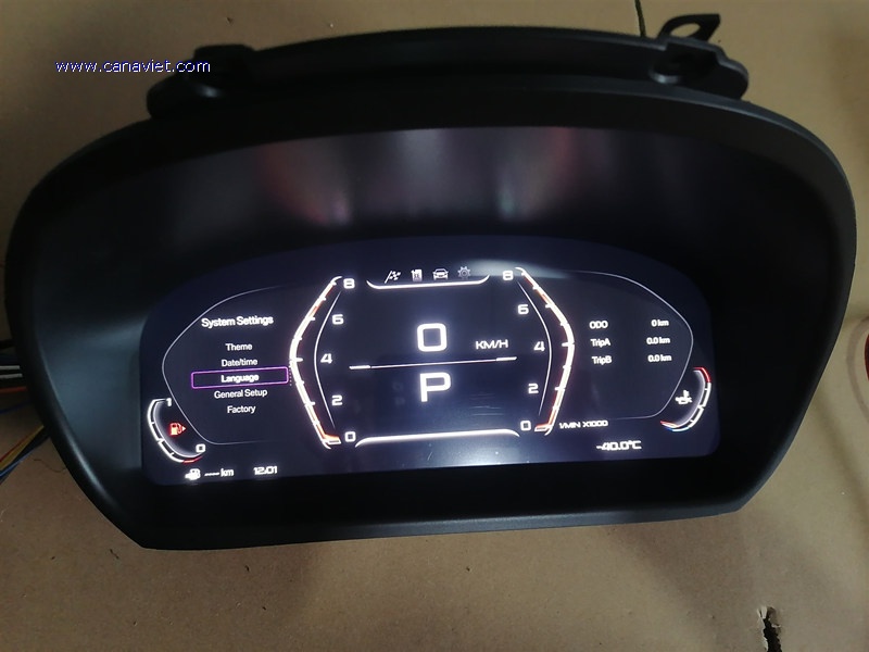 lcd instrument cluster digital dash panel dashboard speedometer ...