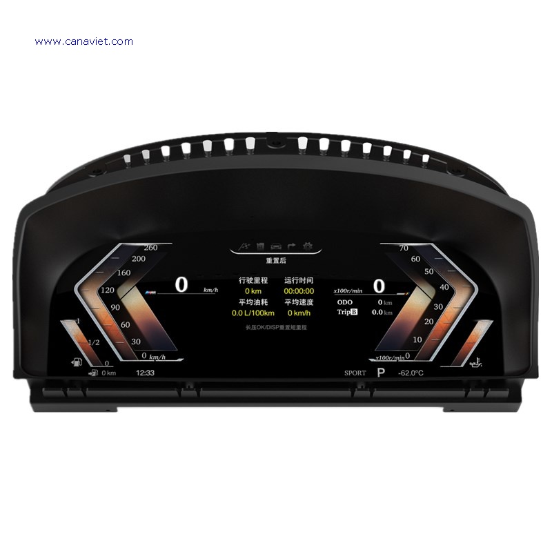 lcd instrument cluster digital dash panel dashboard speedometer replacement hud upgrade kit bmw ...