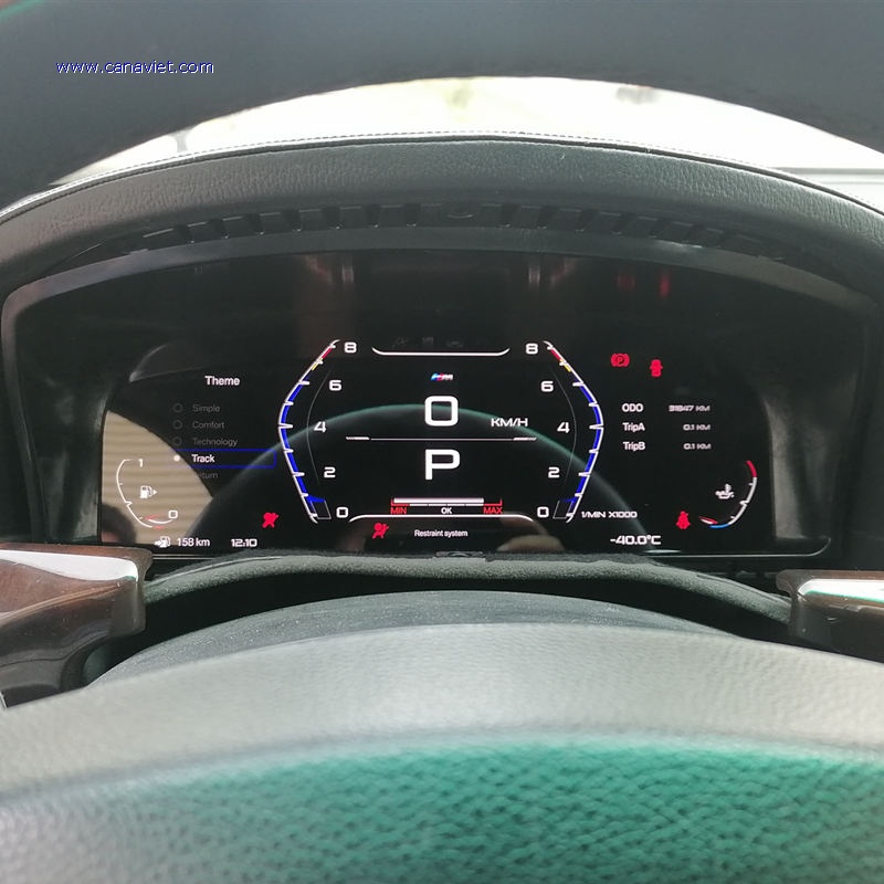 lcd instrument cluster digital dash panel dashboard speedometer replacement hud upgrade kit bmw ...