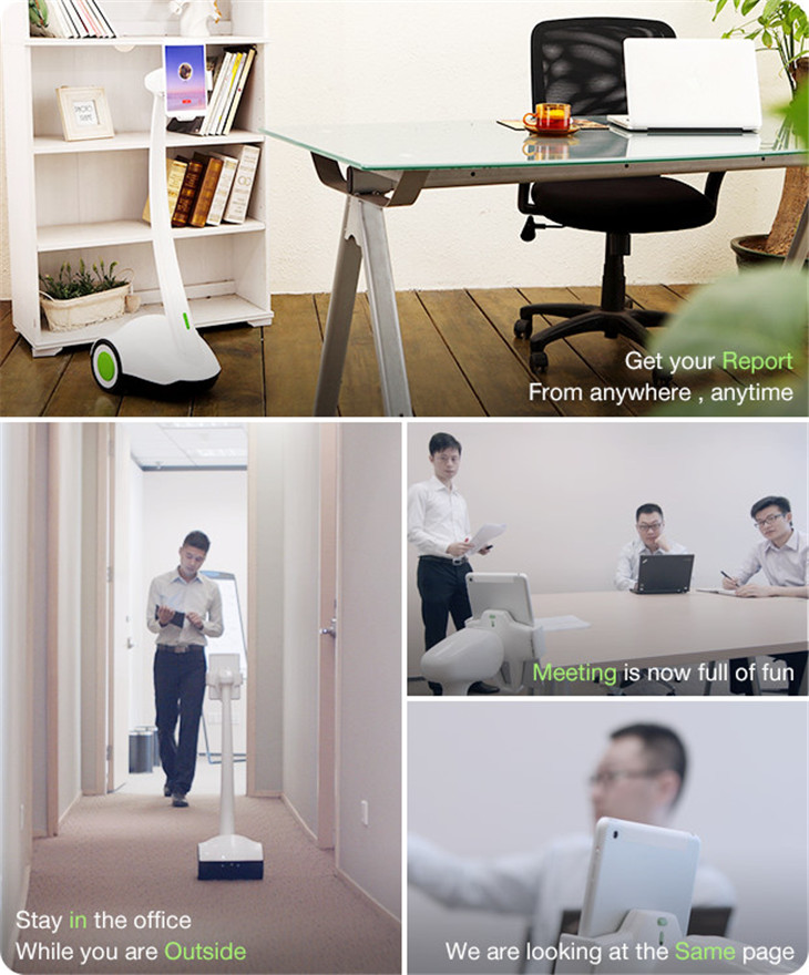 Padbot Telepresence Robot Smart Home Robot iOS Android iPhone iPad ...