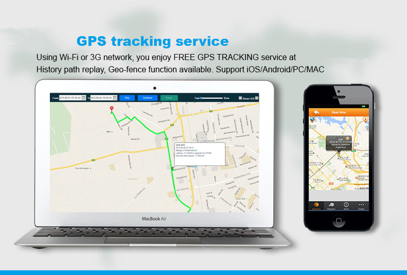 Android Car Rearview Rear View Mirror DVR GPS Navigation Tracker IP Camera Bluetooth Handsfree ...